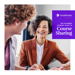 Acadeum's Signature Course Sharing Guide